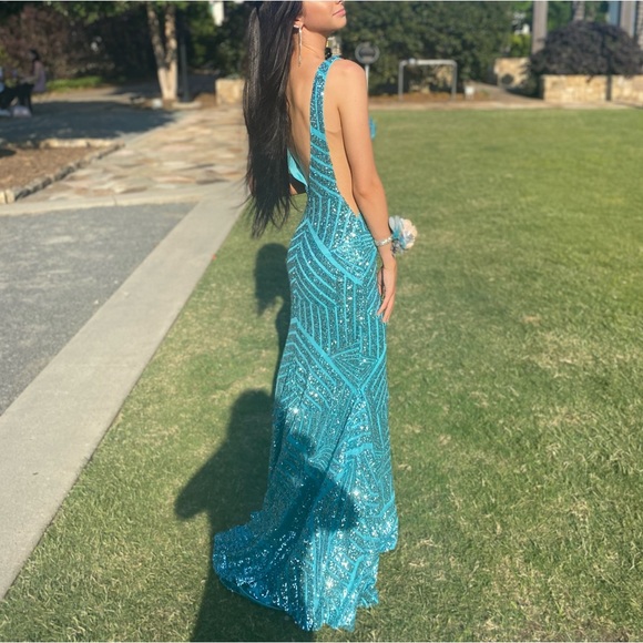 Jovani | Dresses | Jovani Prom Dress 59762 In Color Aqua | Poshmark